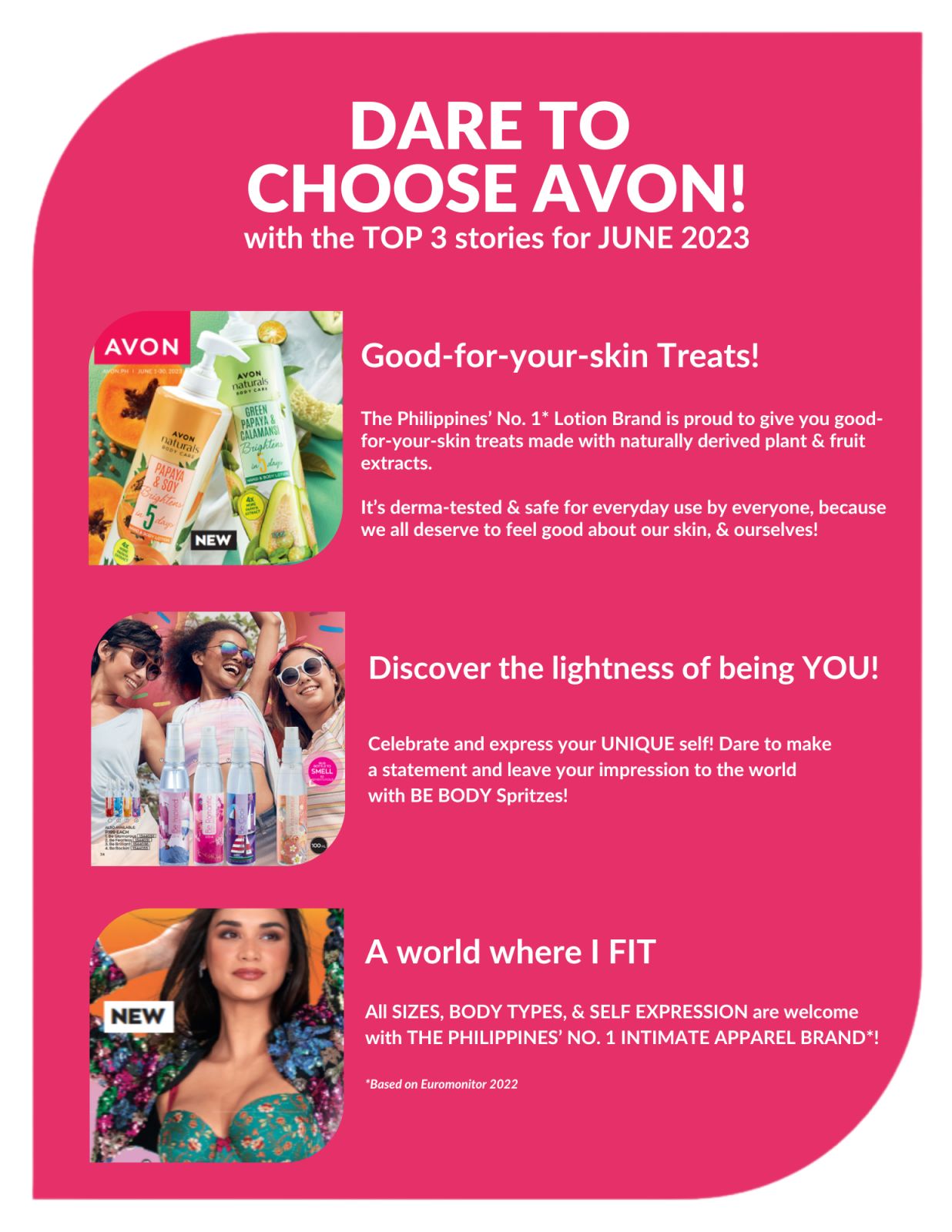 All Reps can alternatively access Shop & Earn offers through Avon On or visit your branch for ...